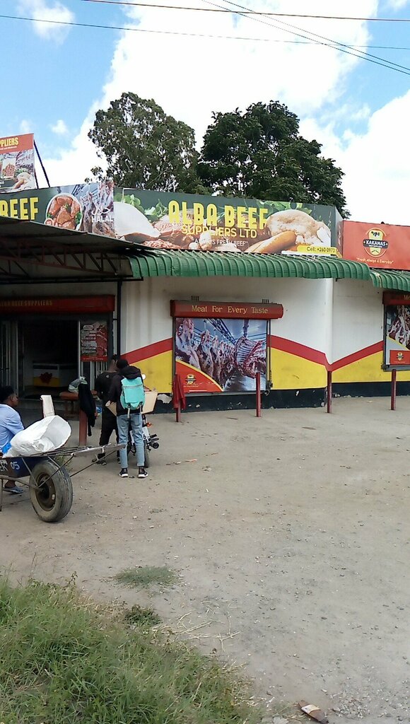 Kasap, şarküteri Meat Lovers Halal Butchery, Lusaka, foto