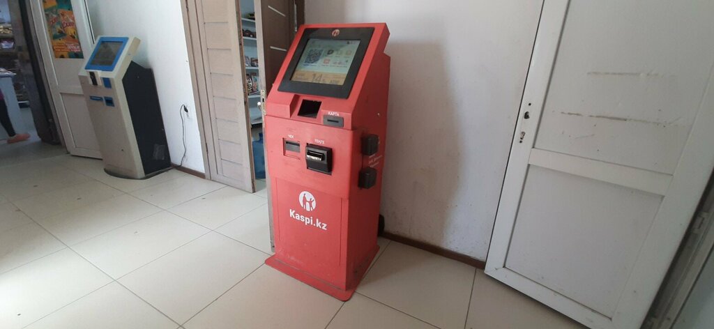 Ödeme terminali Kaspi Bank, Atırav, foto