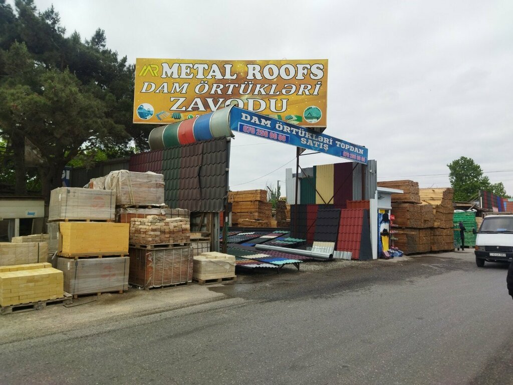 Çatı ve çatı materyalleri Metal Roofs, Bakü, foto