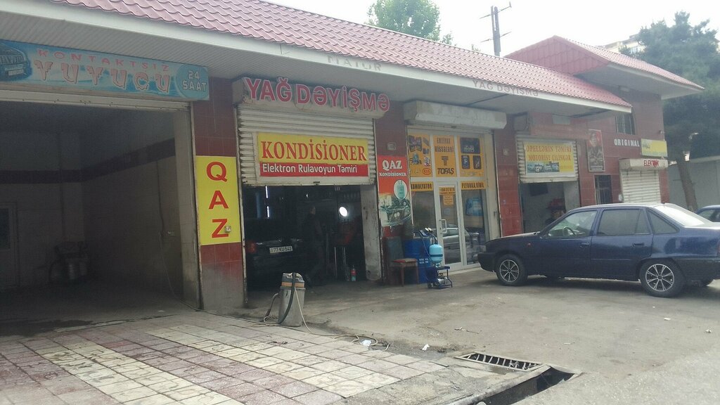 Express yağ değişim noktası Yağ deyişmə, Bakü, foto