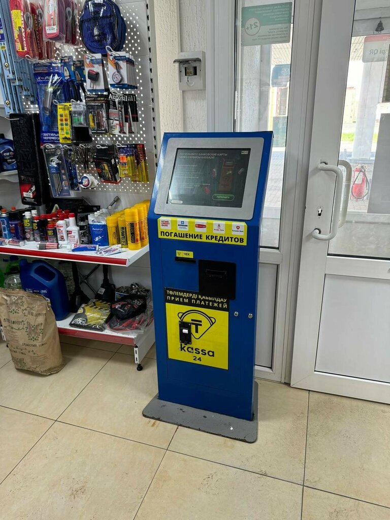 Ödeme terminali Kassa 24, Kökşetav, foto