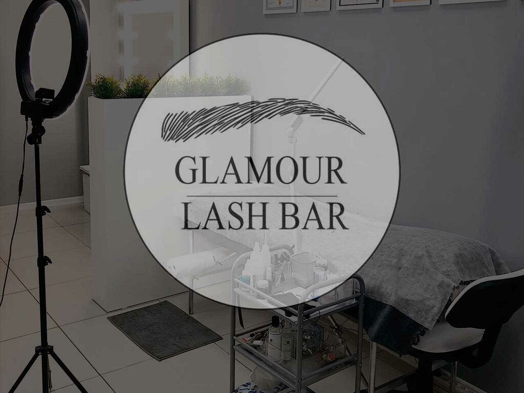 Kaş ve kirpik salonu Glamour Lash Bar, Moskova, foto