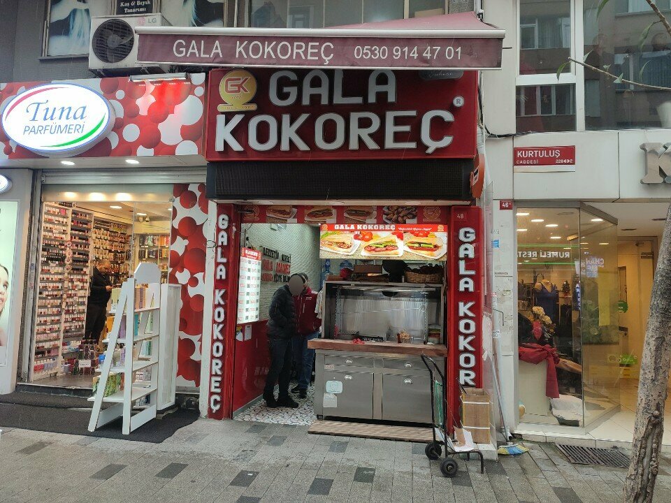 Fast food Gala Kokoreç, İstanbul, foto