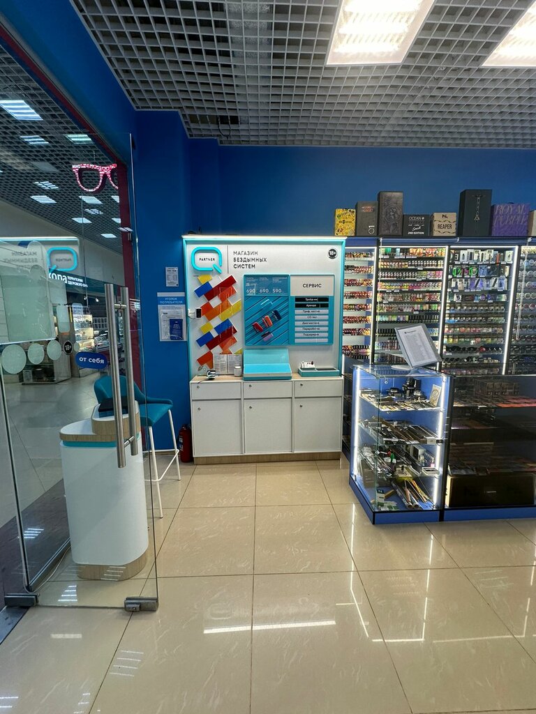Tütün, sigara mağazaları Q Partner, Tambov, foto