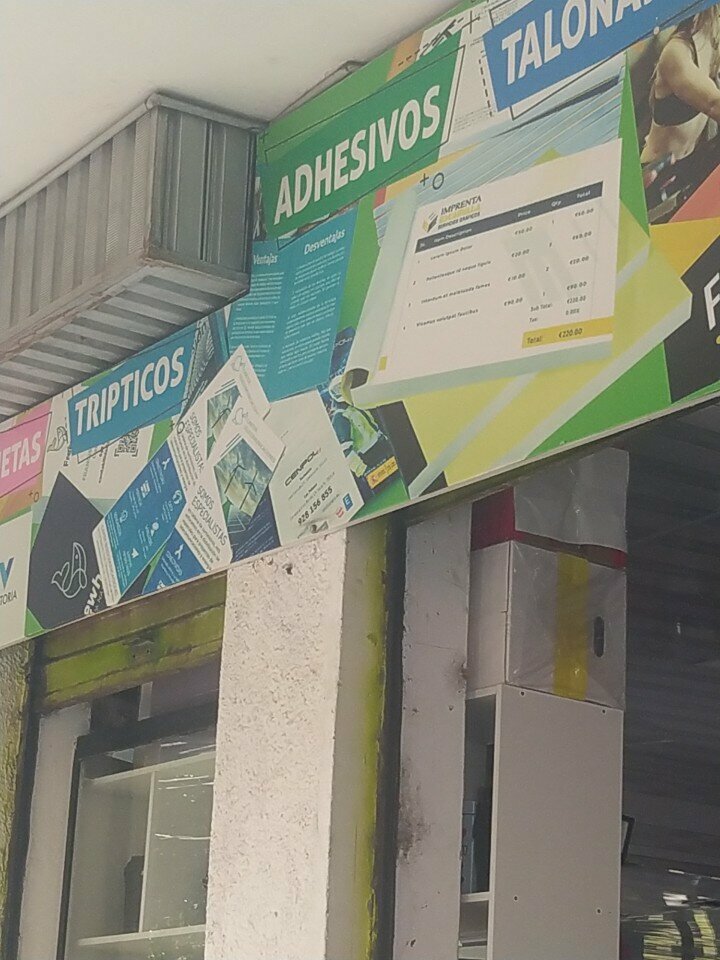Matbaalar Adhesivos, Santa‑Krus, foto