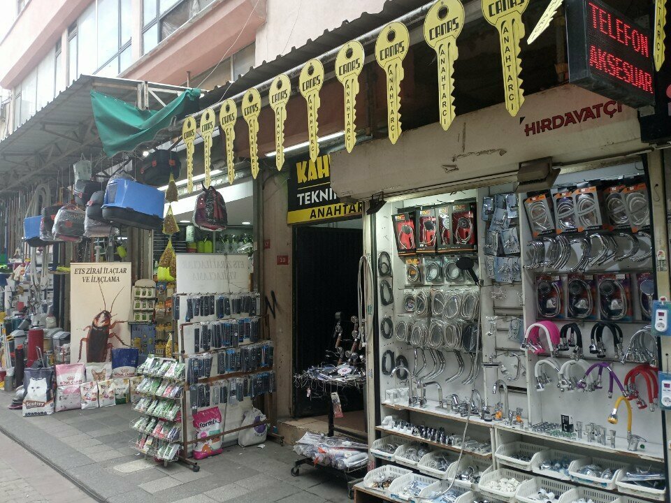 Araba anahtarları Anahtarcı Hüseyin, İstanbul, foto