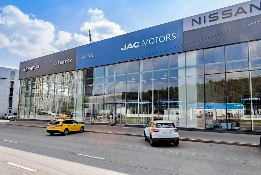 Otomobil satış galerileri Jac center Gn Service, Moskova, foto