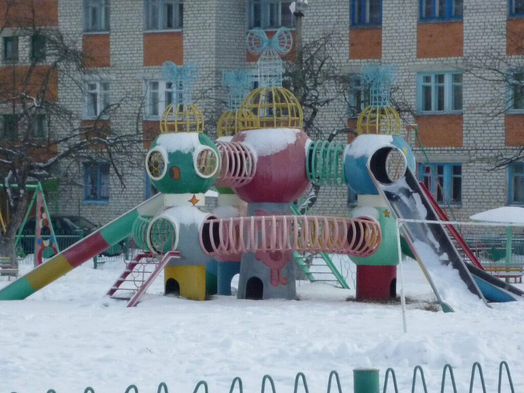 Oyun alanı Playground, Brianskaya oblastı, foto