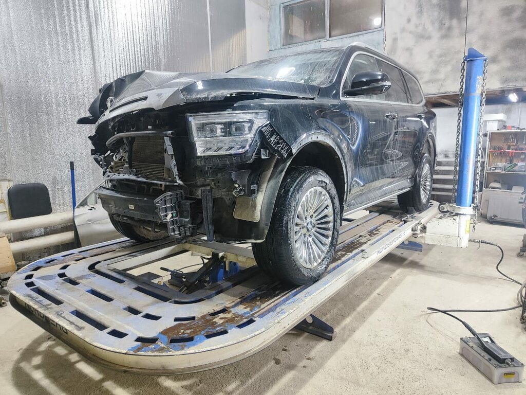 Otomobil servisi Центр кузовных работ, Çeliabinsk, foto