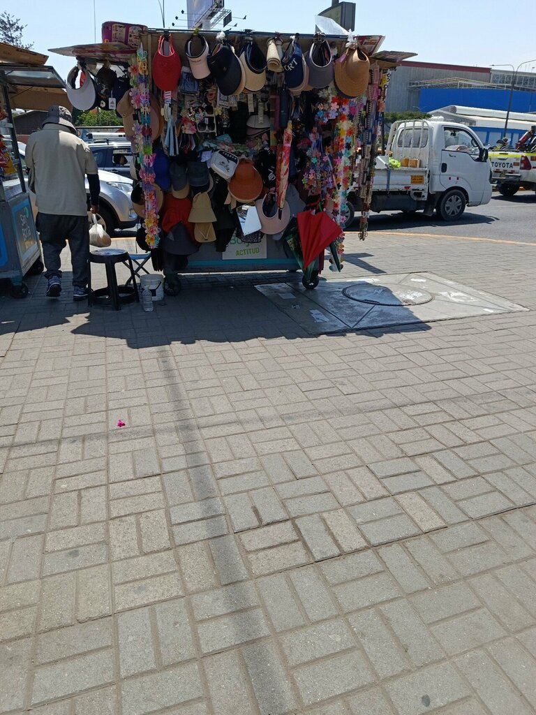 Mini-market Sale of Caps, Lima, foto