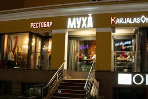 Муха & ВКарелииЕсть (Lenina Avenue No:15), restoran  Petrozavodsk'tan