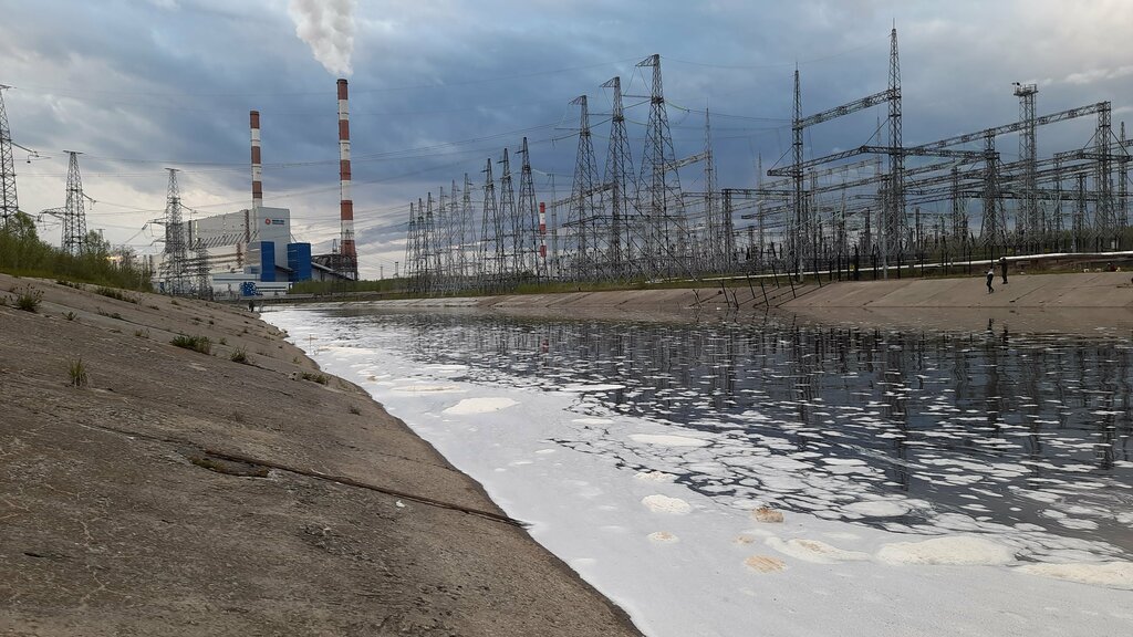 Elektrik santrali ГРЭС Добрянка, Dobrianka, foto