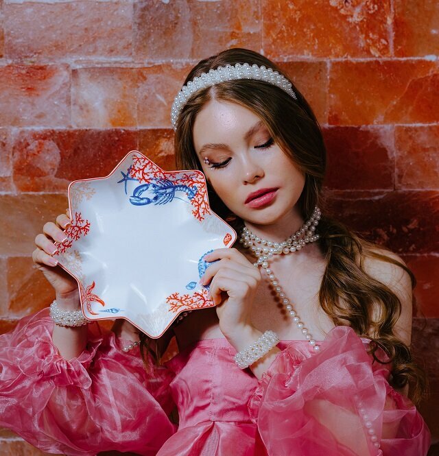 Züccaciye mağazaları Aura of Bohemia, Moskova, foto