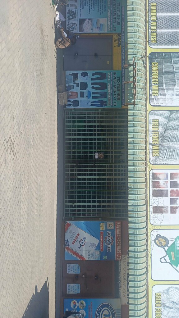 Yapı mağazası Kamwala hardware, Lusaka, foto