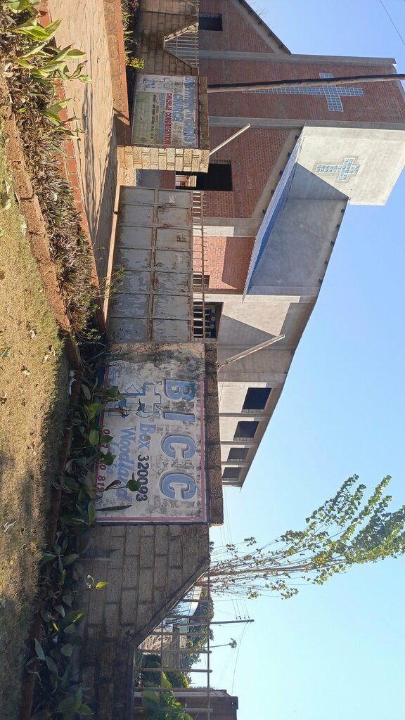 Protestan kilisesi Brethren in Christ Church Chilenje Congregation, Lusaka, foto