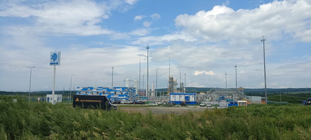 Petrol ve gaz firması Аврора СПГ, Primoriye, foto