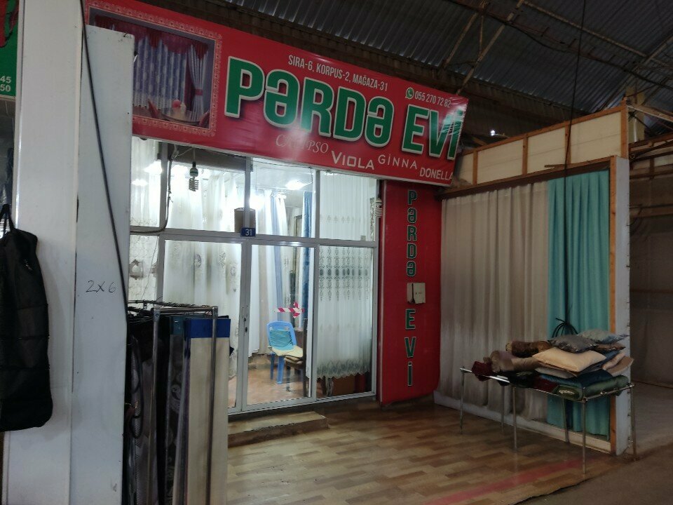 Perde ve korniş üreticileri Pərdə Evi, Bakü, foto