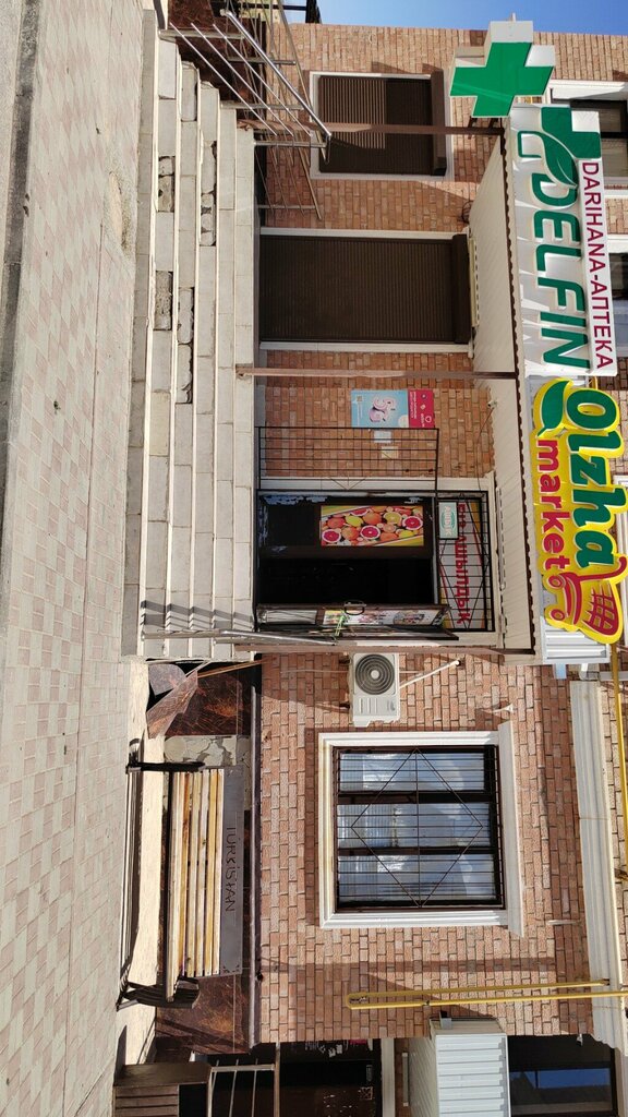 Market Olzha, Türkistan, foto