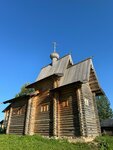 Часовня Пахомия Кенского в селе Архангело (Arkhangelskaya ulitsa No:44А, derevnya Shelokhovskaya), şapel, haç anıtı  Arhangelskaya oblastından