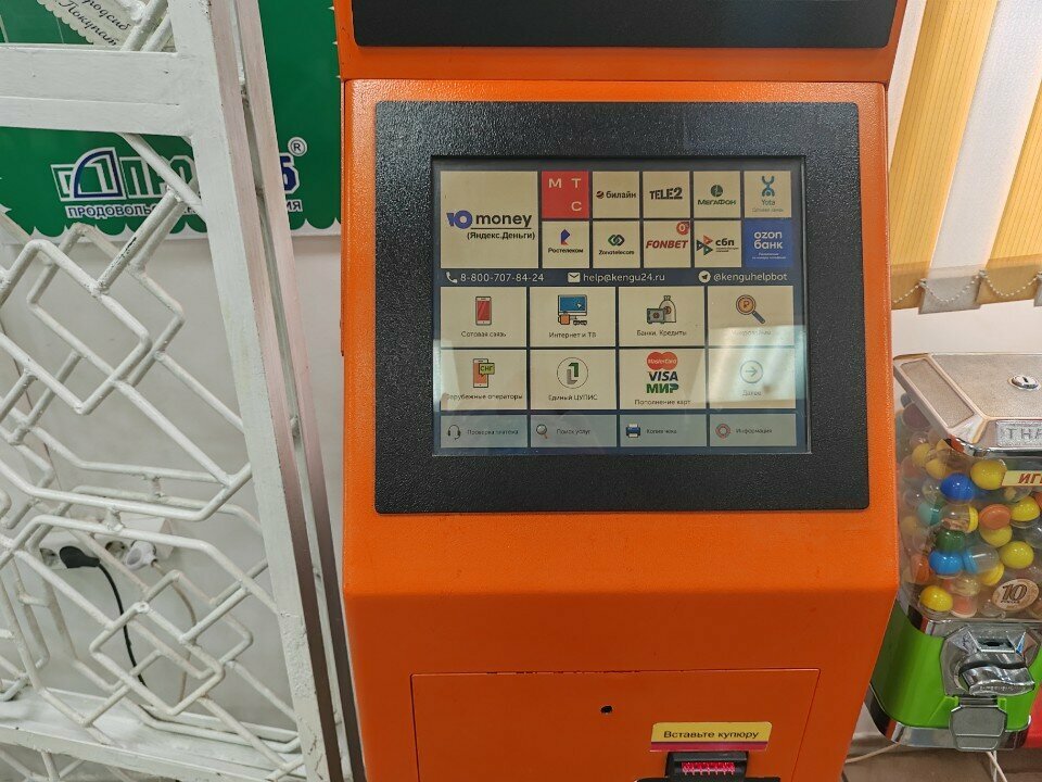Ödeme terminali Кенгу 24, Berdsk, foto