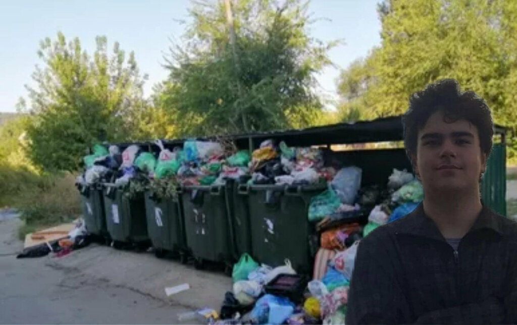 Çöp alanları Trash and garbage disposal area, Feodosya (Kefe), foto