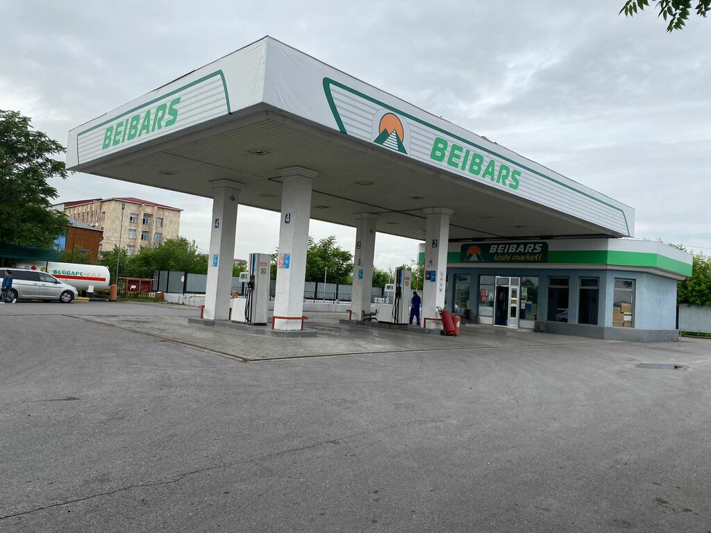 Benzin istasyonu Beibars Gaz, Çimkent (Şımkent), foto