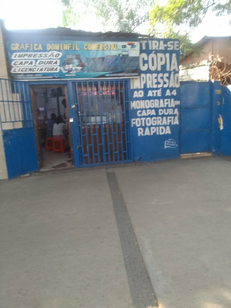 Fotokopi dükkanları Grafica Dominfil comercial, Loanda, foto