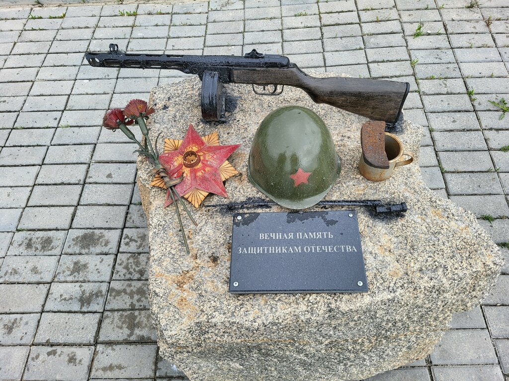 Anıt, heykel Стелла 75 лет Победы, Orenburgskaya oblastı, foto