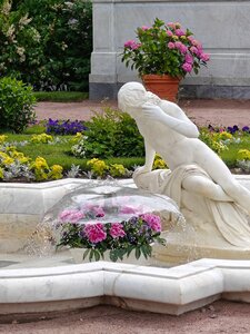 Fountain (St. Petersburg, Peterhof, Tsaritsyn ostrov), çeşme  Peterhof'tan