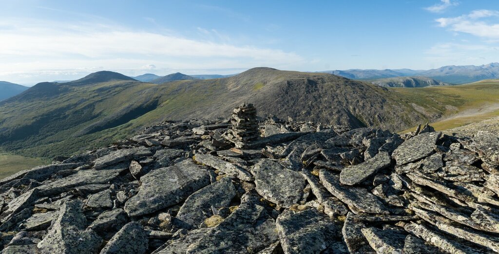 Turistik yerler Пирамида Народо-Итьинского кряжа, Hantı‑Mansi Özerk Okrugu, foto