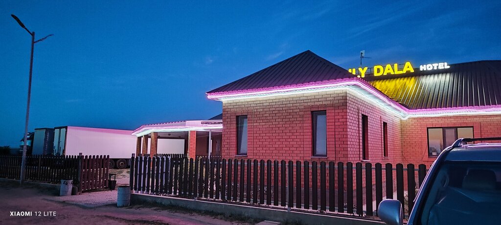 Kamp alanları Uly Dala, Aktöbe eyaleti, foto