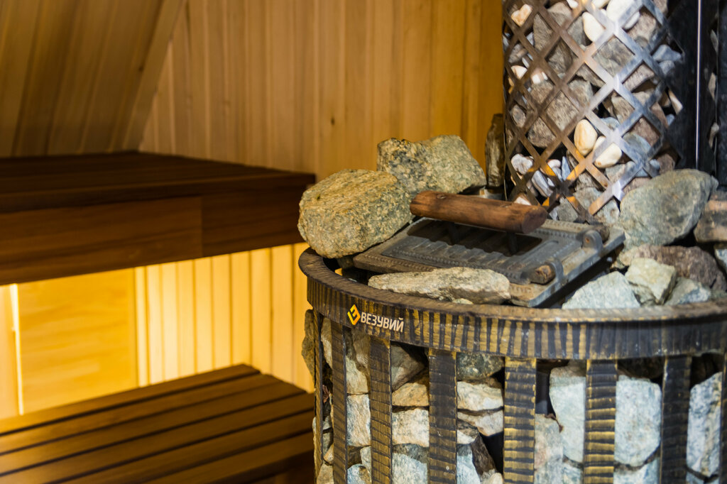 Hamamlar Wood-fired sauna Raj aromatov, Tataristan, foto