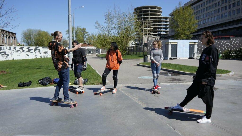 Kaykay parkı True School, Moskova, foto