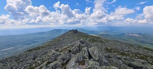 Big Iremel Mountain (Republic of Bashkortostan, prirodny park Iremel), dağ zirvesi  Başkurdistan'dan
