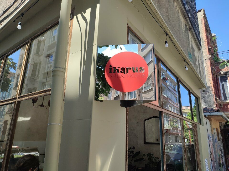 Kahve dükkanları İkarus Coffee House, İstanbul, foto