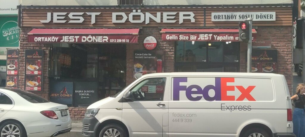 Fast food Ortaköy Jest Döner, İstanbul, foto