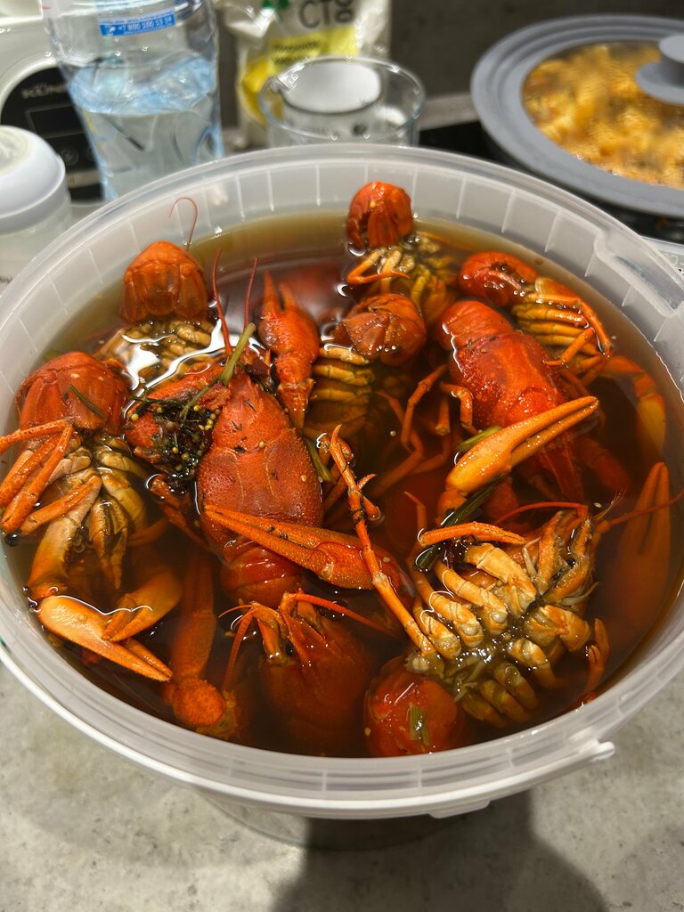 Hazır yemek teslim servisleri Live Crayfish, Vidnoye, foto
