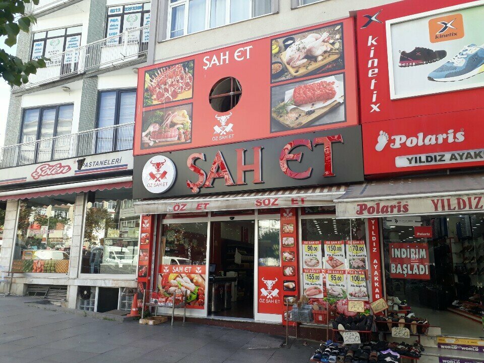 Kasap, şarküteri Şah Et, İstanbul, foto