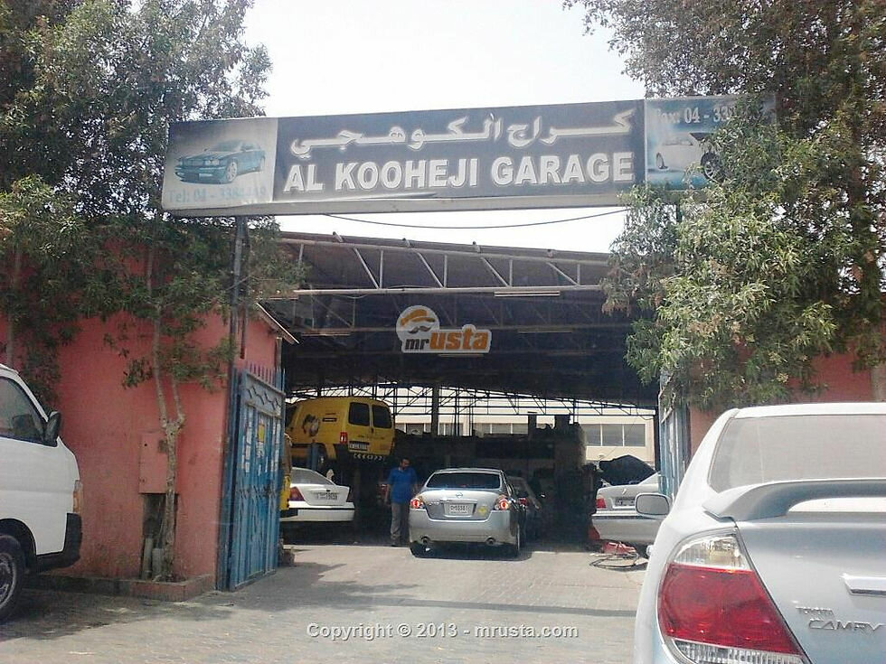 Otomobil servisi Al Kooheji Garage, Dubai, foto