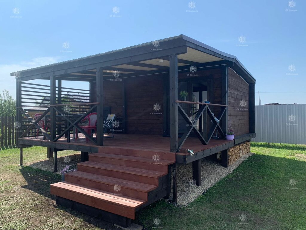 Hamam ve sauna inşaatı Sk Basimov, Başkurdistan, foto