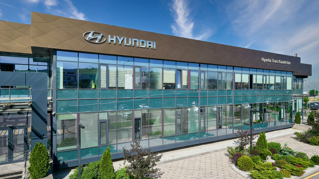 Otomobil fabrikaları Hyundai Trans, Almatı, foto