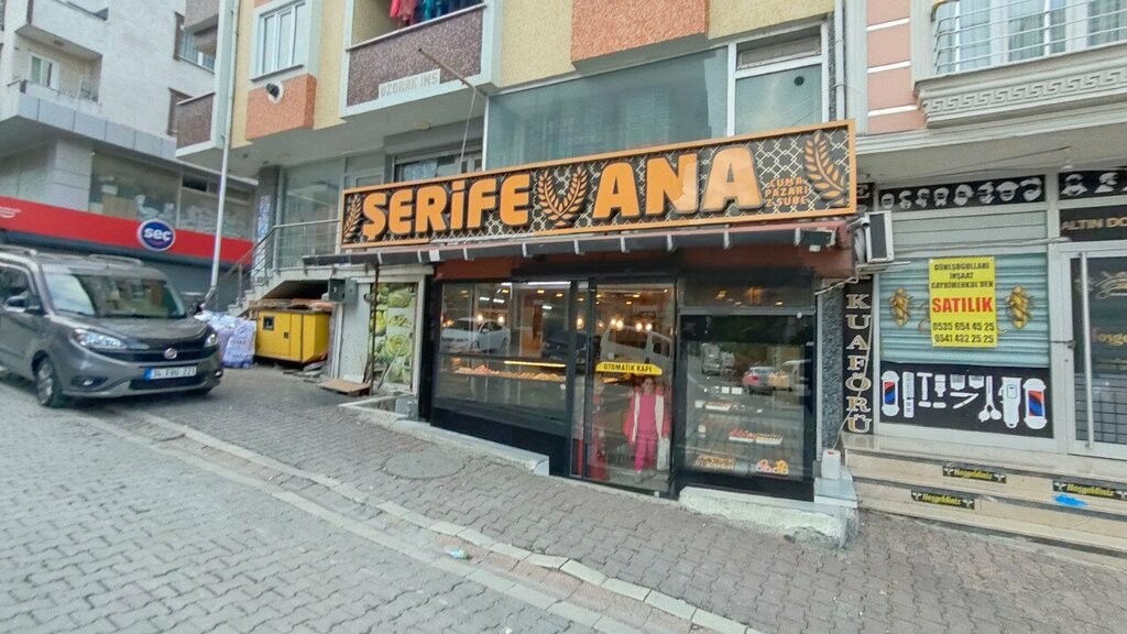 Ekmek fırını Şerife Ana Unlu Mamülleri, İstanbul, foto