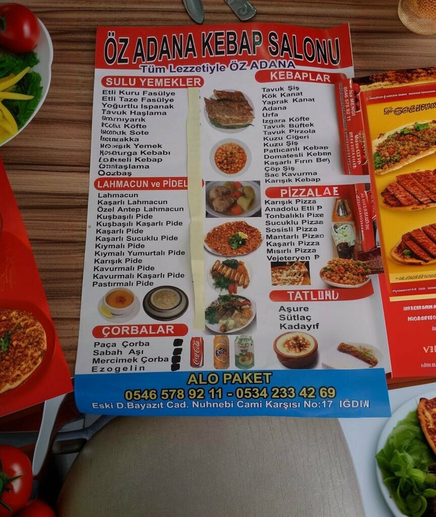 Fast food Öz Adana Kebap Salonu Iğdır, Iğdır, foto