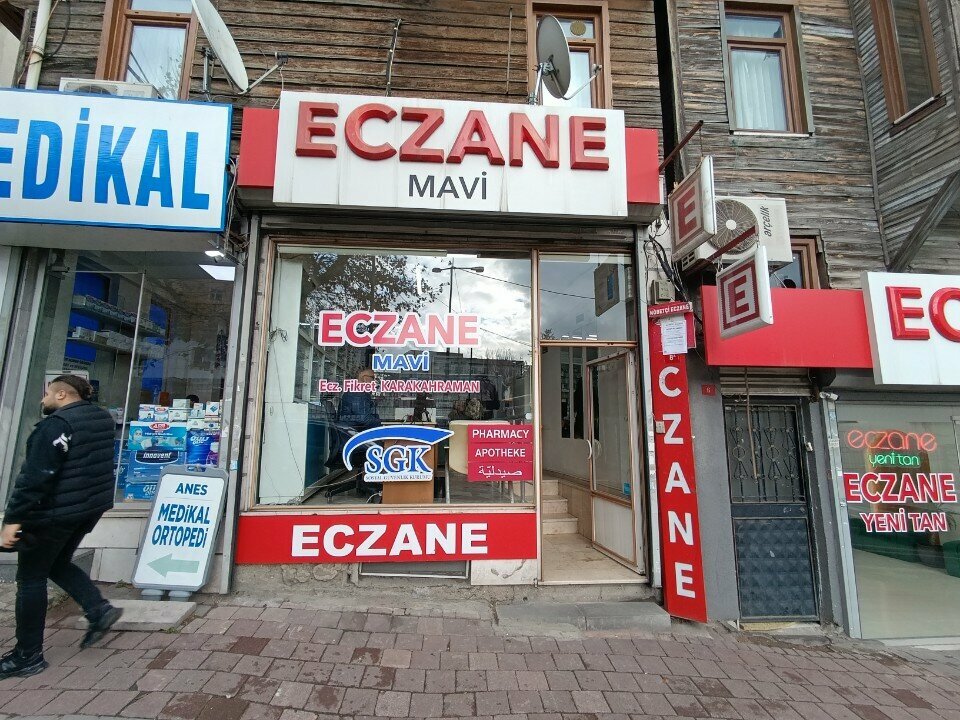Eczaneler Mavi Eczanesi, İstanbul, foto