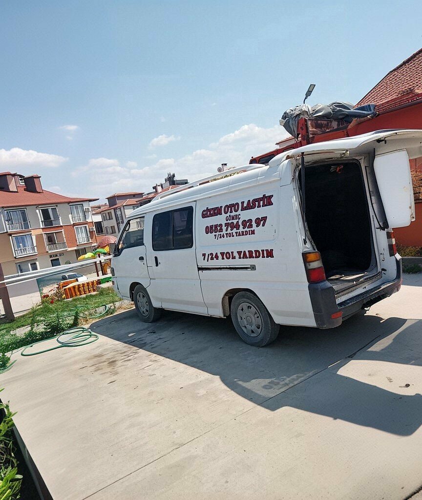Oto lastik tamiri Gizem Oto Lastik Tamirhanesi, Gömeç, foto