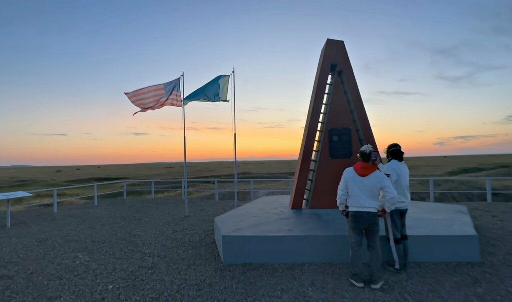 Unutulmaz olayların yeri Towards a nuclear-weapon-free world, Pavlodar eyaleti, foto