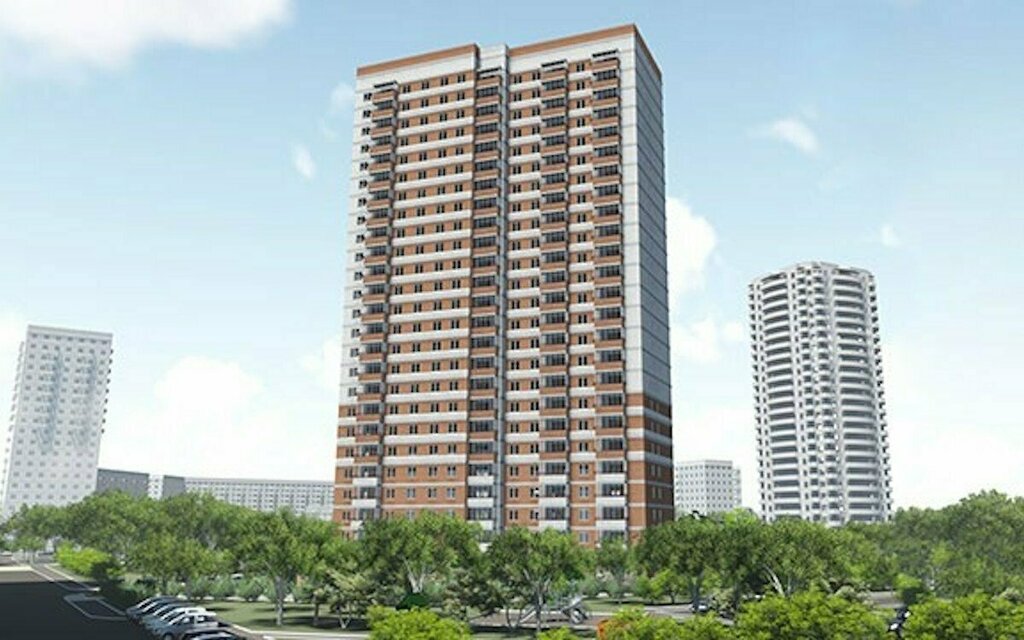 Konut blokları Добрые соседи, Krasnoyarsk, foto