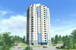 Комсомольский парк (5-ya Borisovskaya ulitsa No:24), konut blokları  Serpuhov'dan