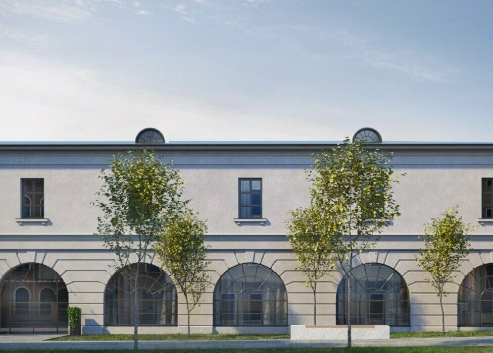 Konut blokları Гоголевский, Moskova, foto