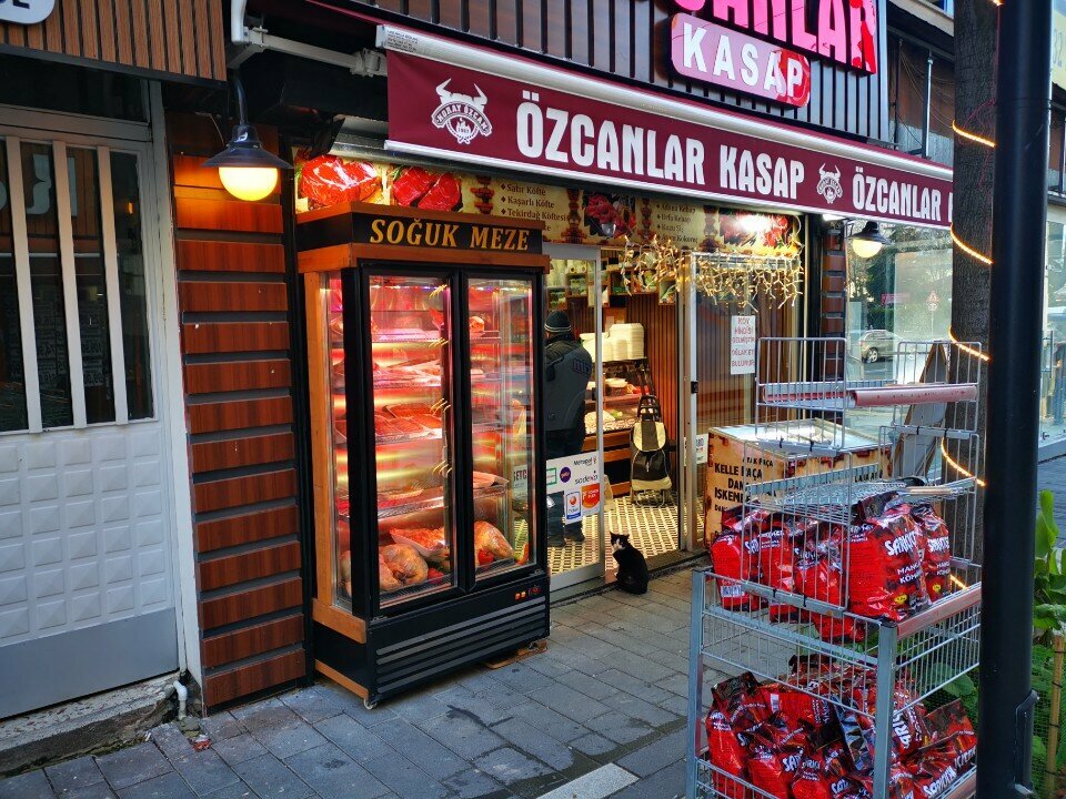 Kasap, şarküteri Özcanlar Kasap, İstanbul, foto